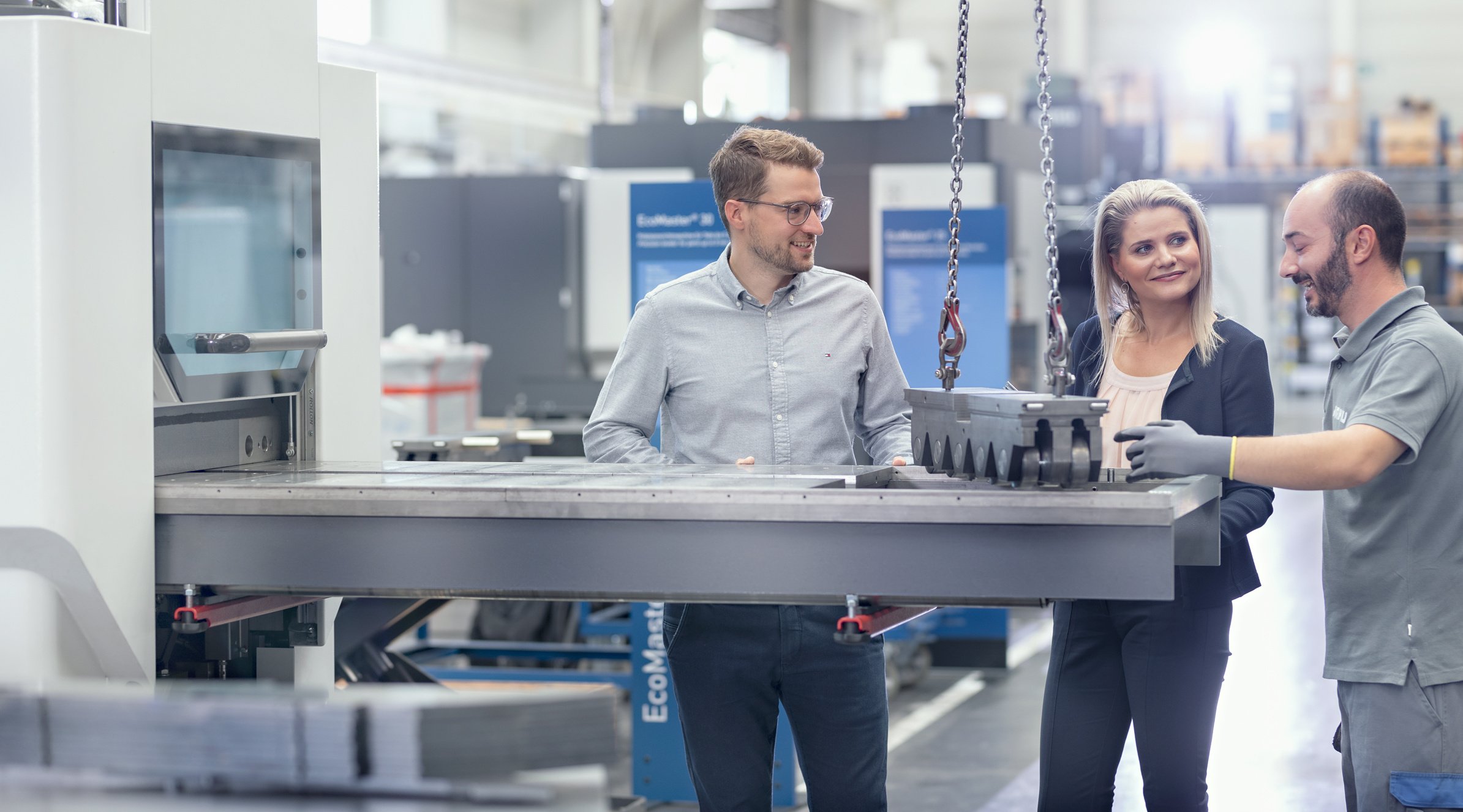 FlatMaster® | Leveling of Sheet Metal & Heavy Plate | ARKU