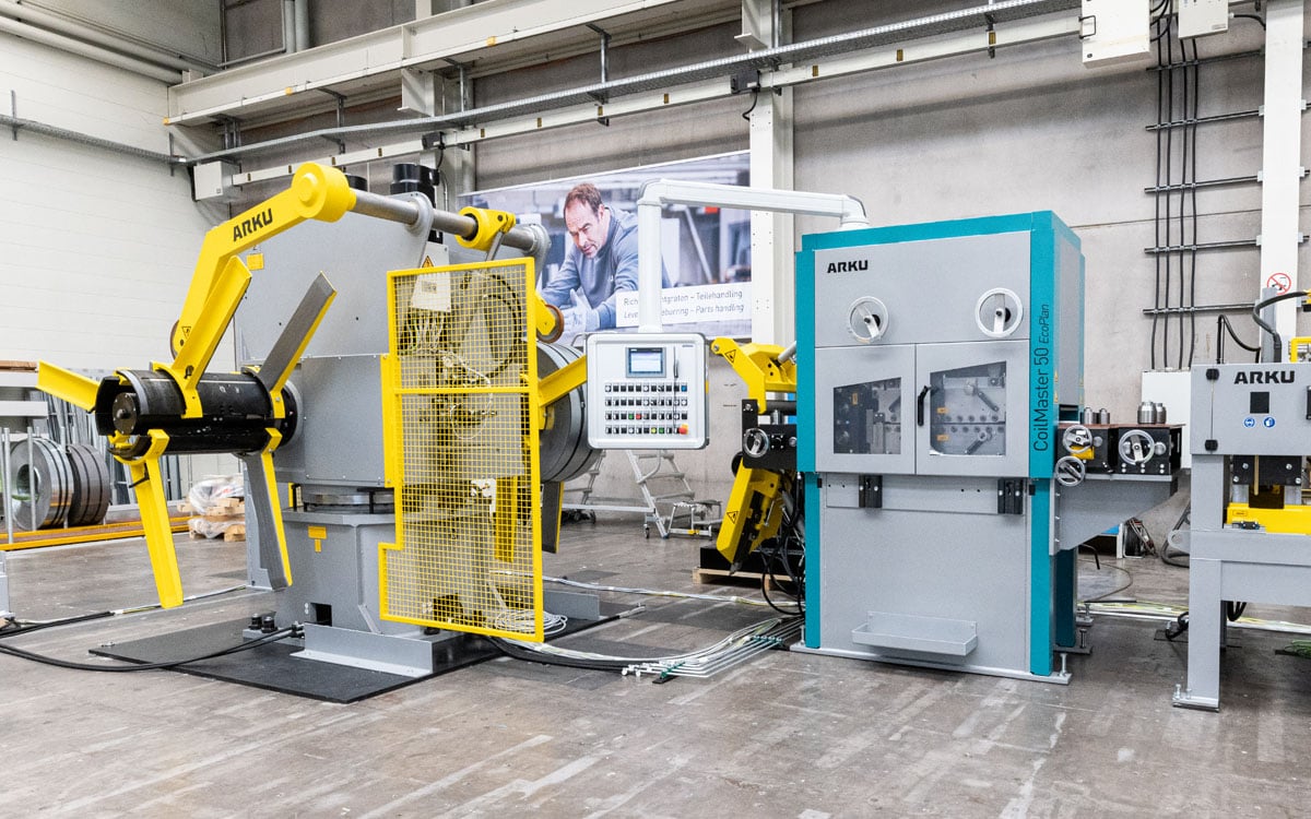 Coil Lines - Steel Coil Processing Equipment | ARKU Inc.