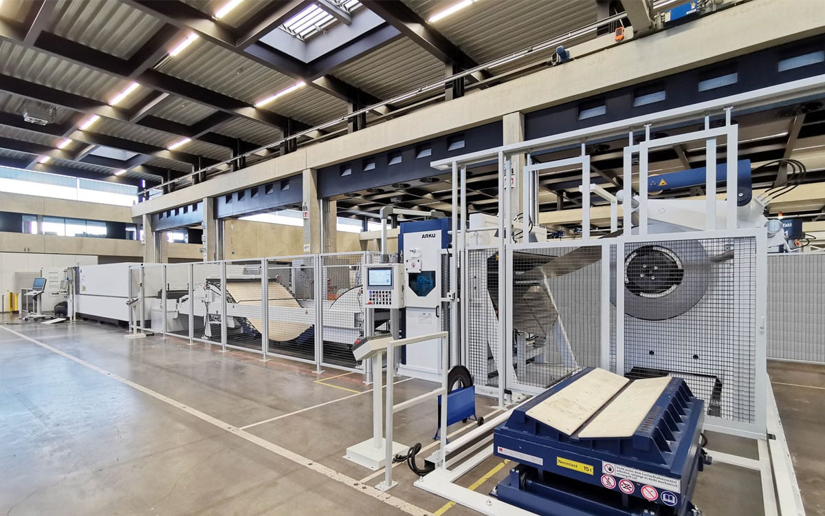 Coil-fed Laser Blanking Lines | ARKU Inc.