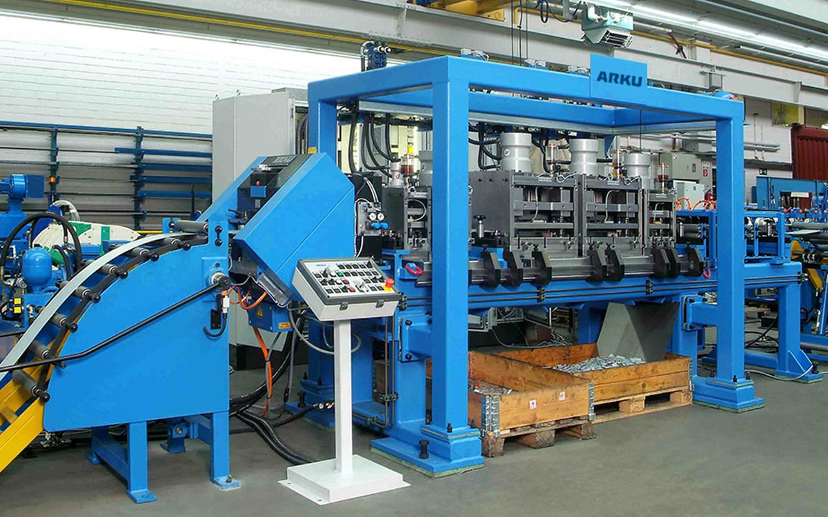Coil Preparation Lines | Roll Forming Entry Lines | ARKU Inc.