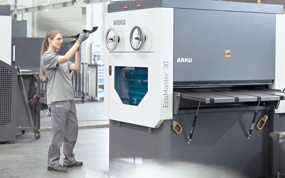 Sheet Metal Leveling & Flattening Machine | ARKU