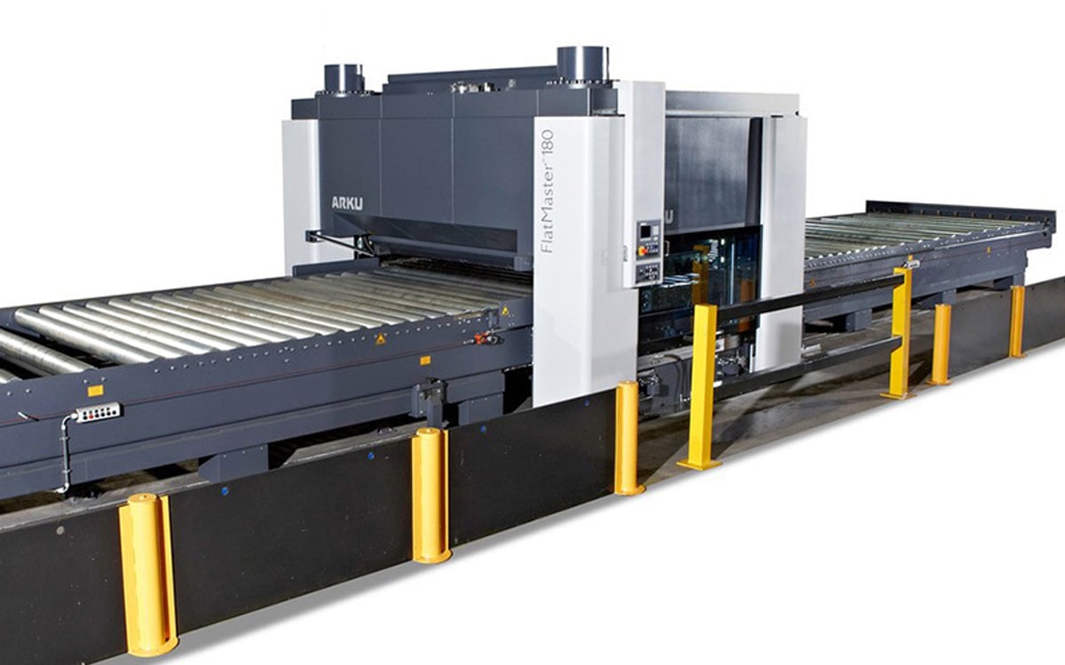 FlatMaster® | Leveling of Sheet Metal & Heavy Plate | ARKU