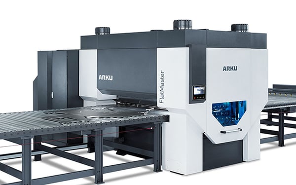 FlatMaster® | Leveling of Sheet Metal & Heavy Plate | ARKU