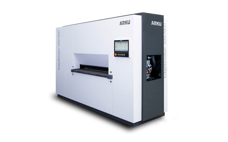 Rotary Brush Deburring, Edge Rounding, & Surface Finishing Machine | ARKU