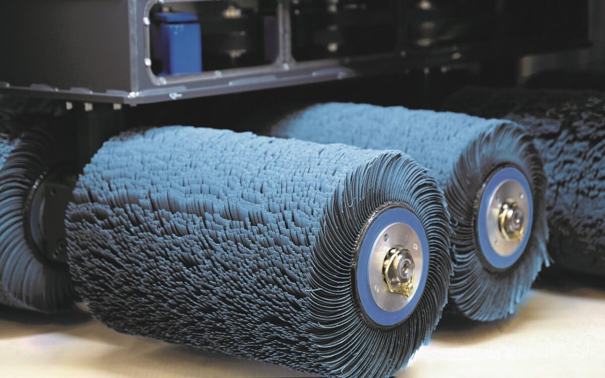 Rotary Brush Deburring, Edge Rounding, & Surface Finishing Machine | ARKU