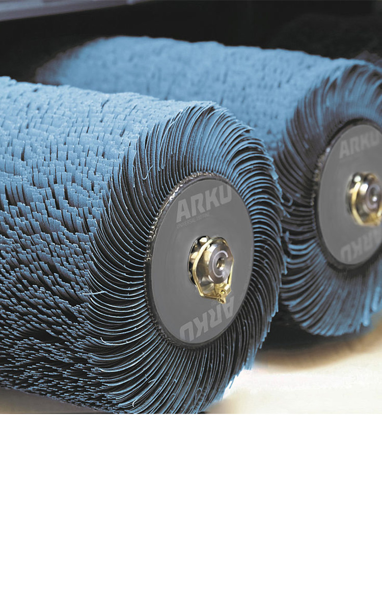 Rotary Brush Deburring, Edge Rounding, & Surface Finishing Machine | ARKU