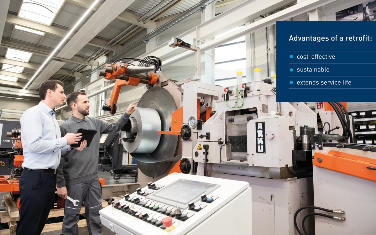 Retrofit solutions for existing coil lines: sustainable & cost-effective