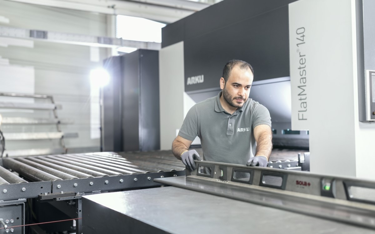 Precision Levelers | Plate & Sheet Metal Roller Levelers | ARKU Inc.