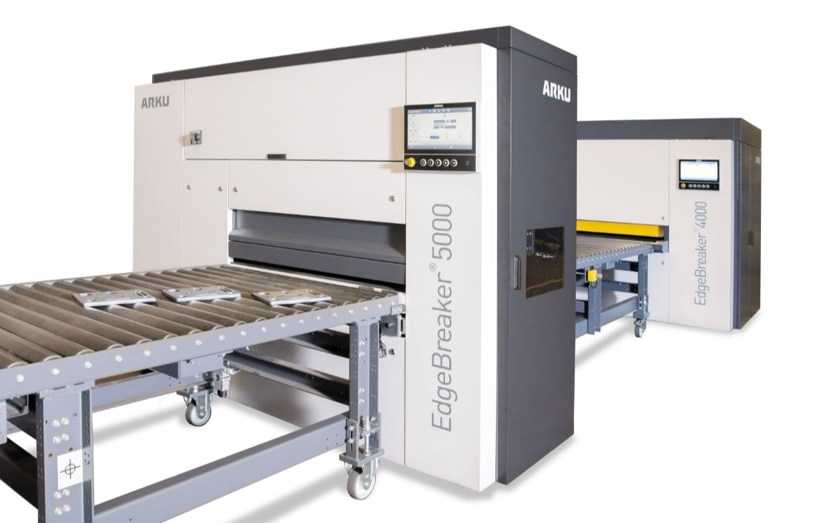 Automated Heavy Plate Deslagging & Deburring Line | ARKU