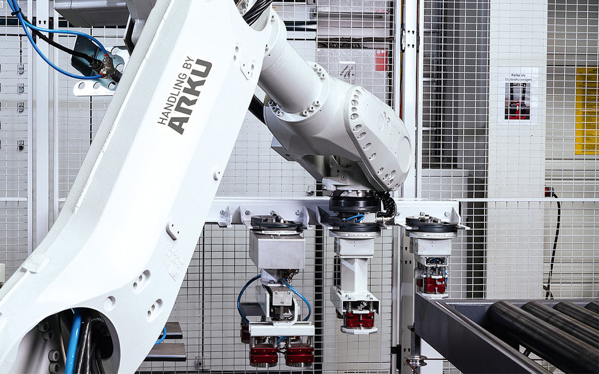 Automated Parts Handling | Autonomous Leveling with Robots | ARKU